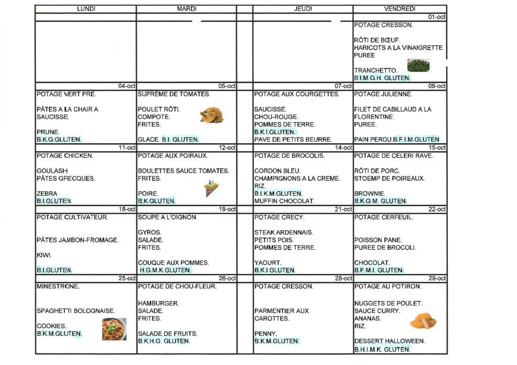 Octobre 2021 – Athénée Royal Jules Bordet